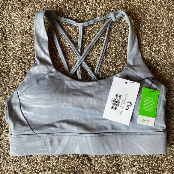 ZYIA | Intimates & Sleepwear | Zyia Gray Majesty Light N Tight Bra Rc ...
